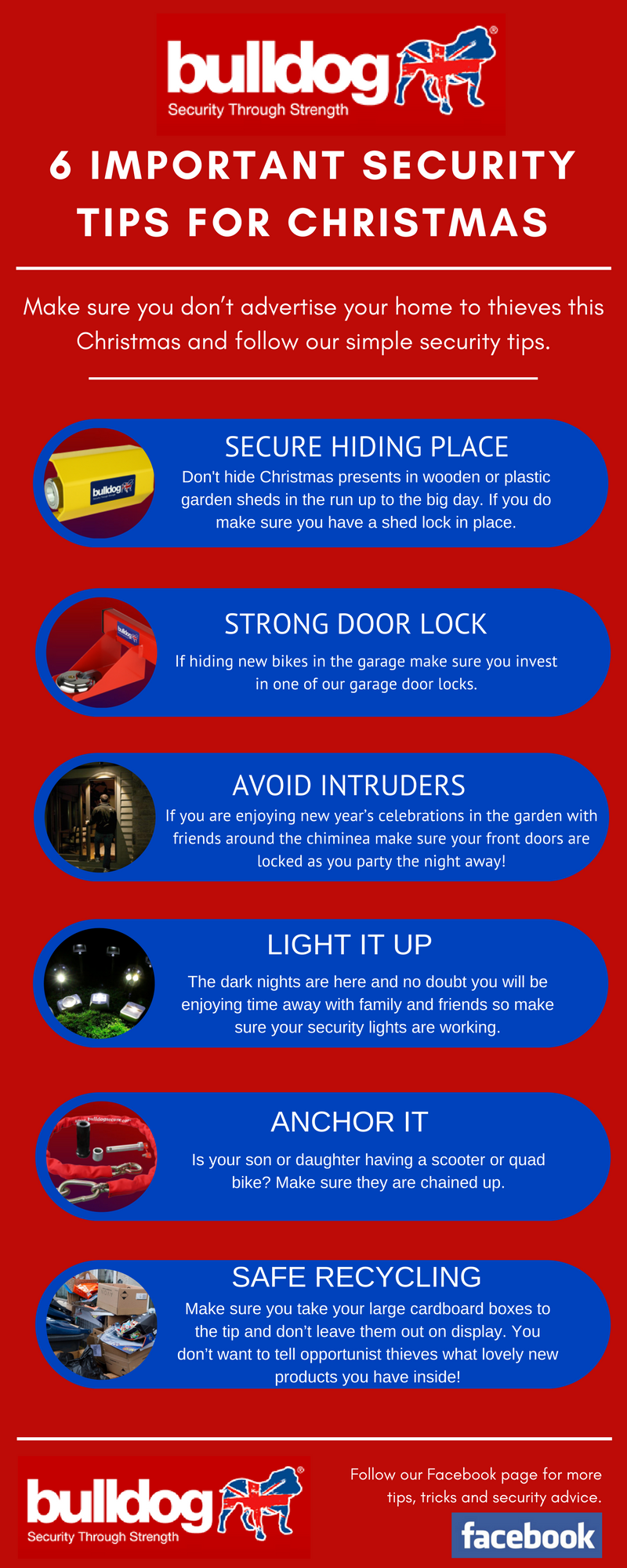 6 important security tips for Christmas - Bulldog Security Products
